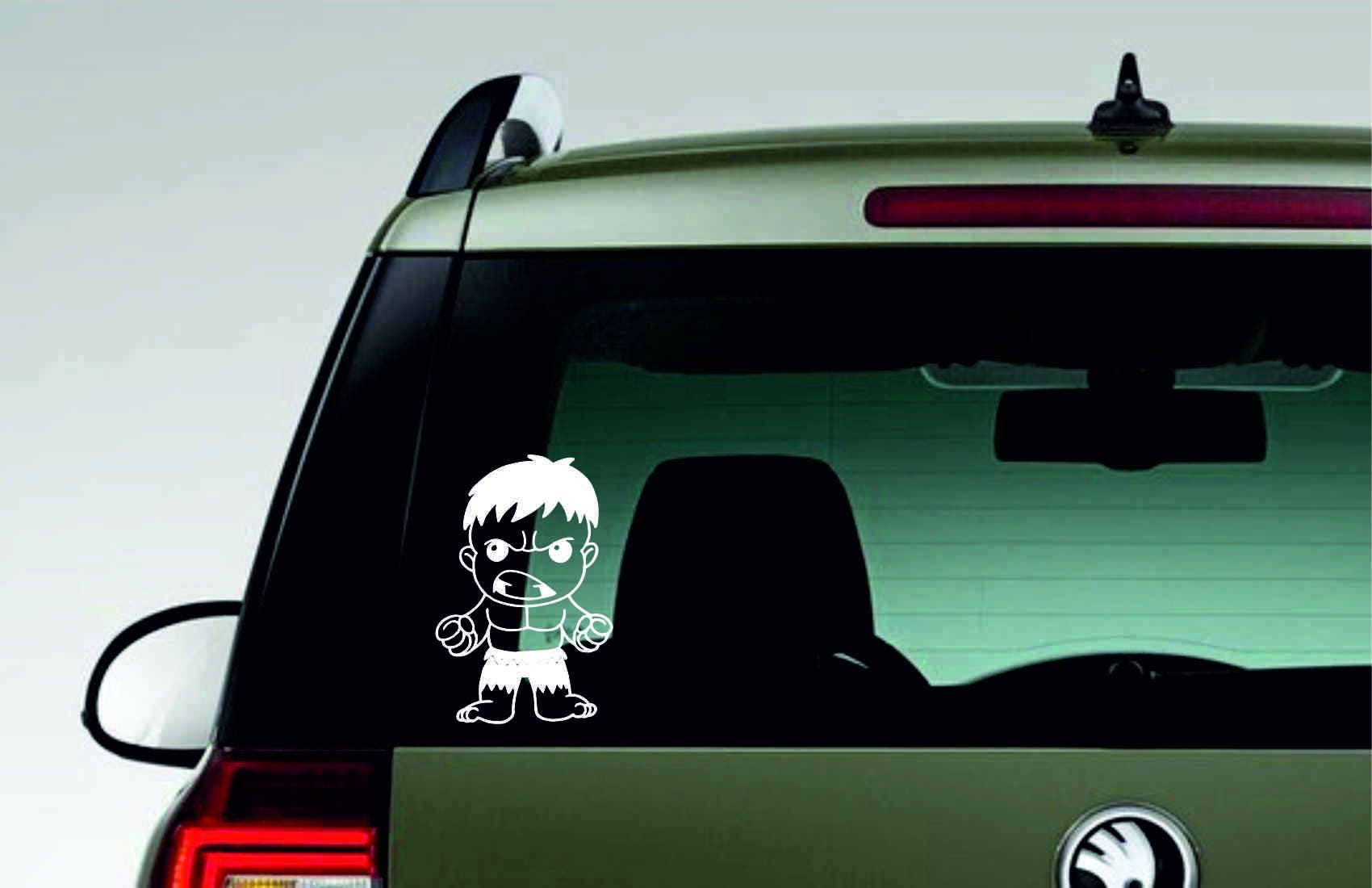 Hulk Vinyl DecalBaby Hulk Hulk Logo car decal wall decal | Etsy
