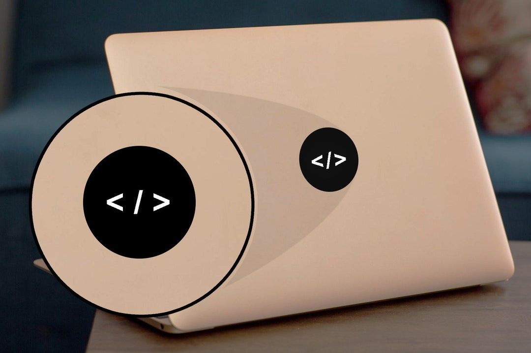 Programmer Vinyl Decal,programmer Sticker,code Decal,macbook Logo Cover ...