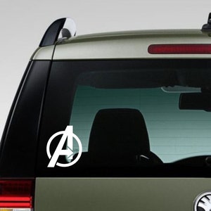 Avengers Decal Sticker, Car Decal, MacBook Decal, Wall Decal, Vinyl ...