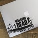 The Walking Dead Decal Sticker Laptop Decal Vinyl Decals - Etsy