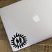 Supernatural Sam and Dean Decal Supernatural Vinyl Decals - Etsy