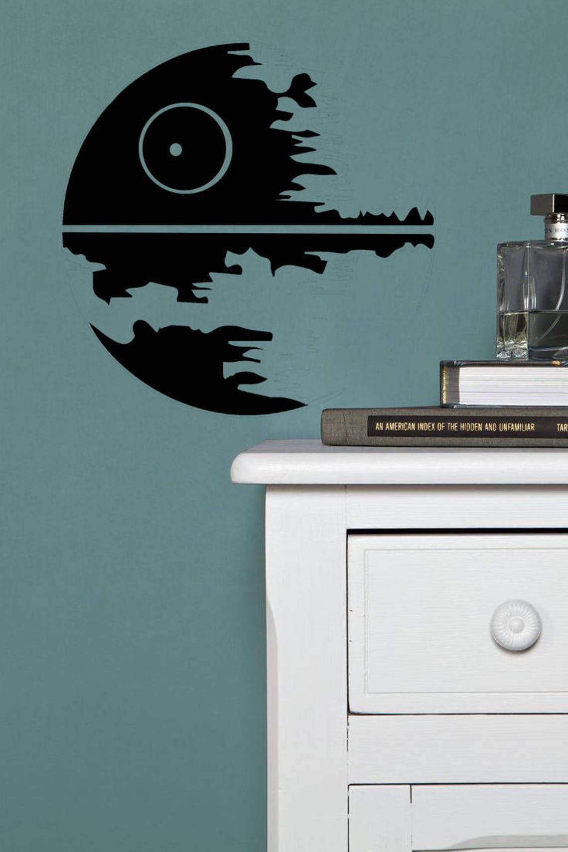 Death Star Inspired by Star Wars Decal Vinyl Sticker Macbook - Etsy
