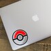 Pokemon Go Logo Vinyl Decal,vinyl Decals, MacBook Decal, Wall Sticker ...