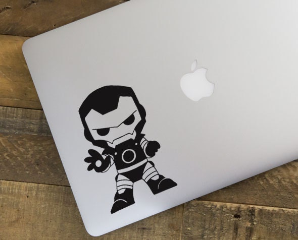 Iron Man Vinyl Decalbaby Iron Man Marvel Decal Car Decal | Etsy
