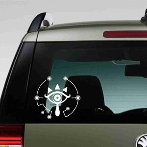 Zelda Breath of the Wild Sheikah Slate Decal,sheikah Eye, Sheikah Slate ...