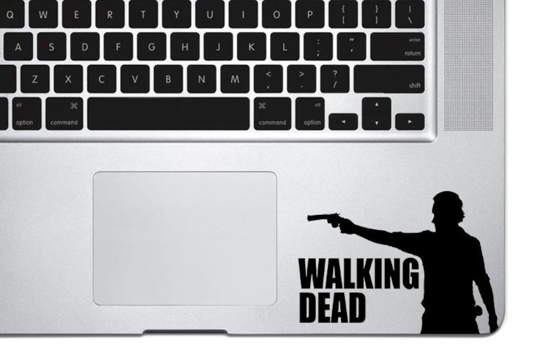 Walking Dead Decal, Rick Walking Dead,zombie,laptop Decal,vinyl Decals ...