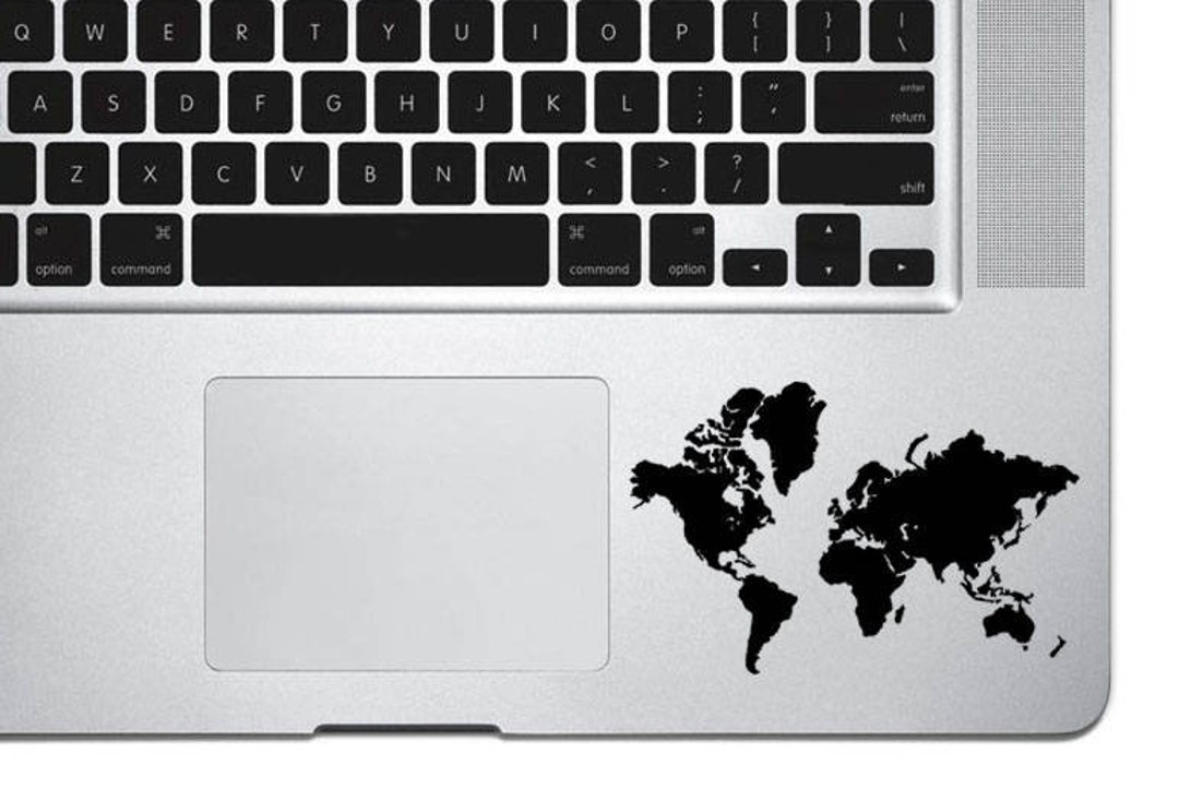 World Map Decal , World Map Sticker, Adventure Decal, Travel Decal, Car ...