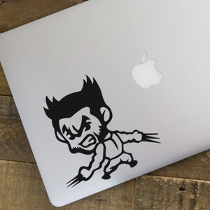 Wolverine Inspired Vinyl Decal,baby Wolverine, Wolverine Decal ...