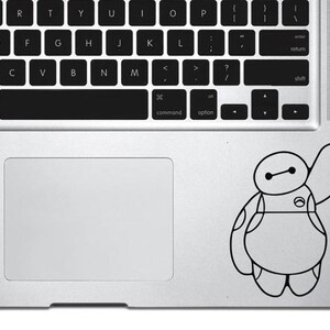 Disney Baymax Big Hero 6 Decal Vinyl Sticker Macbook Decal | Etsy