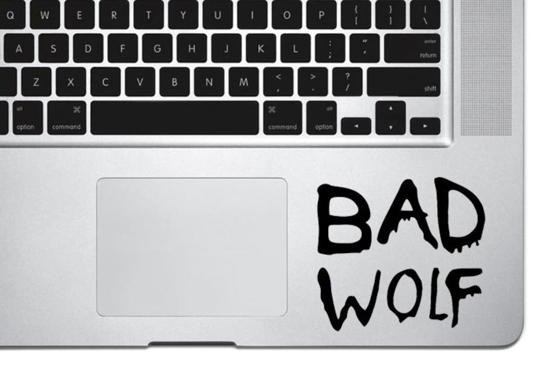 Bad Wolf Doctor Who Inspired Vinyl Decal Macbook Decal Wall - Etsy