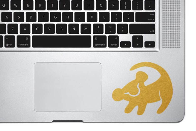 The Lion King Simba Symbol Decalsimba Vinyl Decalmacbook | Etsy