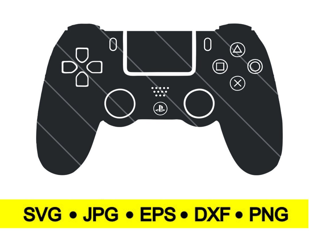 Playstation Controller,play Station,ps4 SVG, Png,jpeg,video Game Svg ...