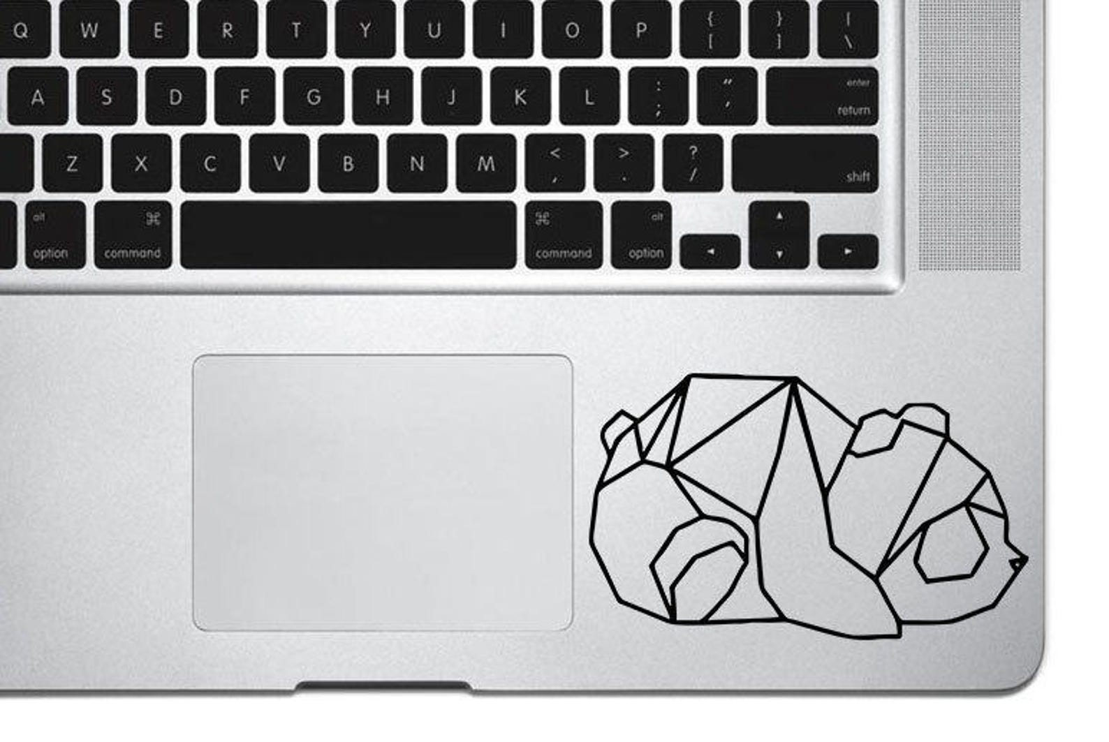 Geometrical Panda Vinyl Decal Panda Decal Panda Sticker | Etsy