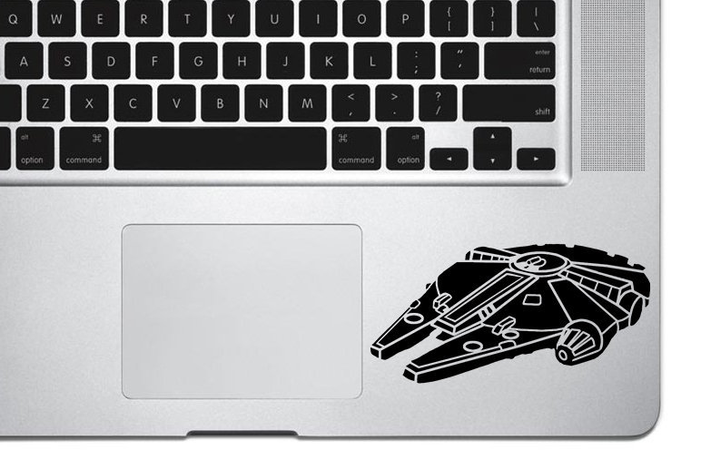 Millennium Falcon Decalstar Wars Decal Vinyl Sticker - Etsy