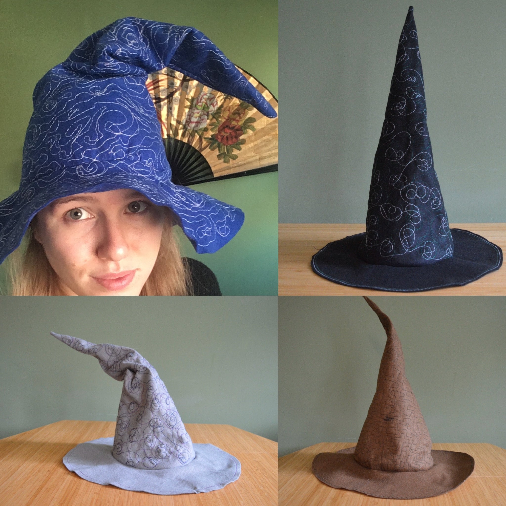 Homemade Wizard Hats