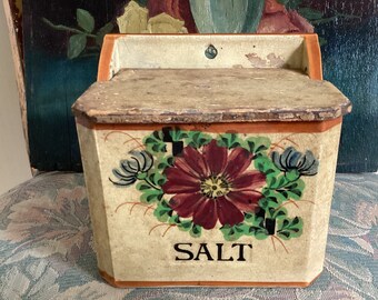 Antique Hanging Salt Box - Etsy