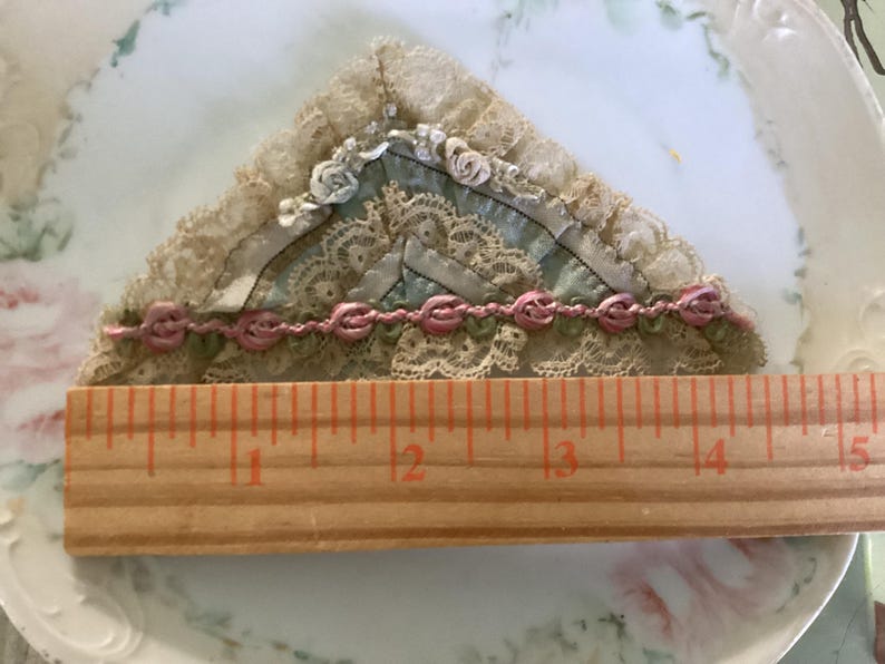 REDUCED! Antique Silk Edwardian Ribbon Work, 4 Pcs., Sold Individually ...
