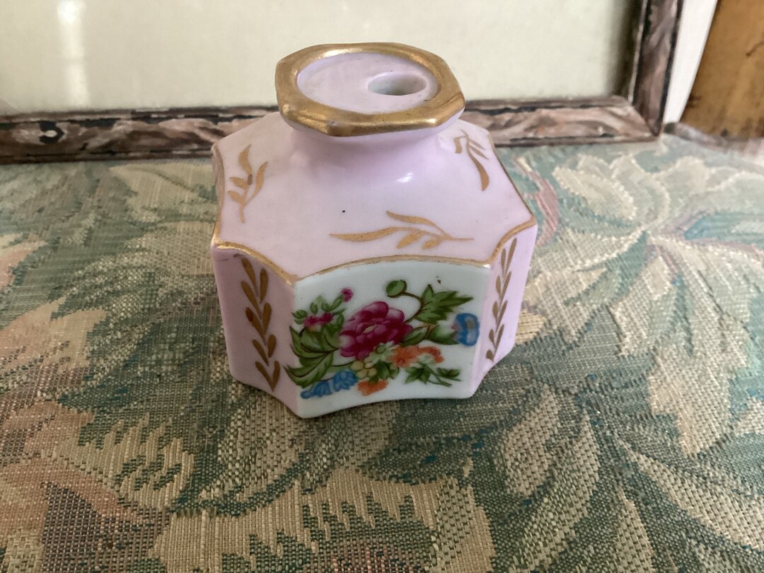 Antique Porcelain Hand Painted Pen Holder by Kalk of Germany, Logo and ...