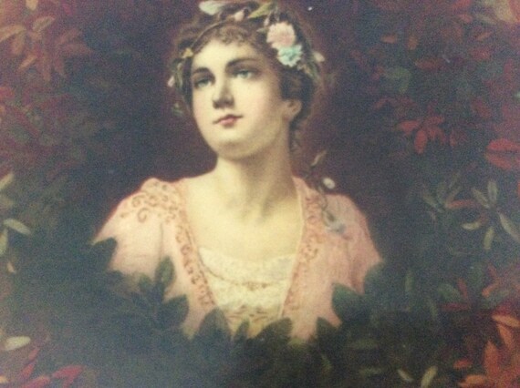 REDUCED! Fabulous Victorian Beautiful Lady Boudoir Va… - Gem