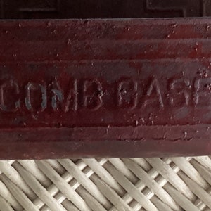 REDUCED! Antique Hanging Tin Comb Case - Etsy
