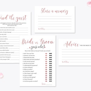 12 Bridal Shower Games Printable Bridal Shower Bundle Bridal - Etsy Canada