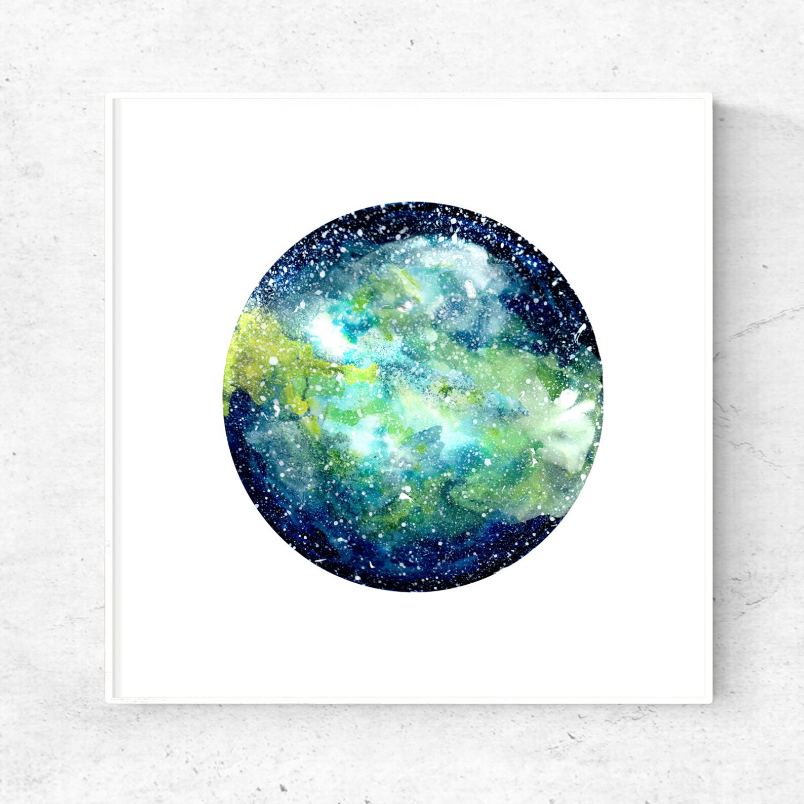 Printable Galaxy Art Print Galaxy Art Painting for Download - Etsy