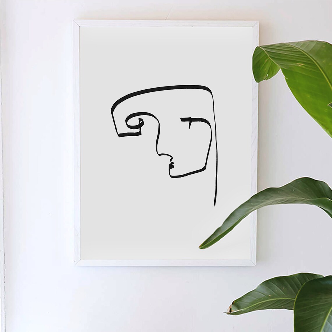 Line Art Printable Line Drawing Print Modern Print Download - Etsy ...