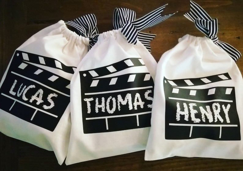 Clapper Board, Cinema, Movie Night Party Bags - Etsy UK