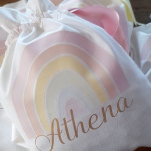 Pastel Rainbow Party Bags, Can Be Personalised - Etsy