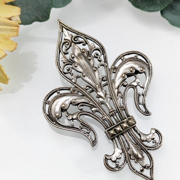 Fleur De Lis Brooch - Etsy