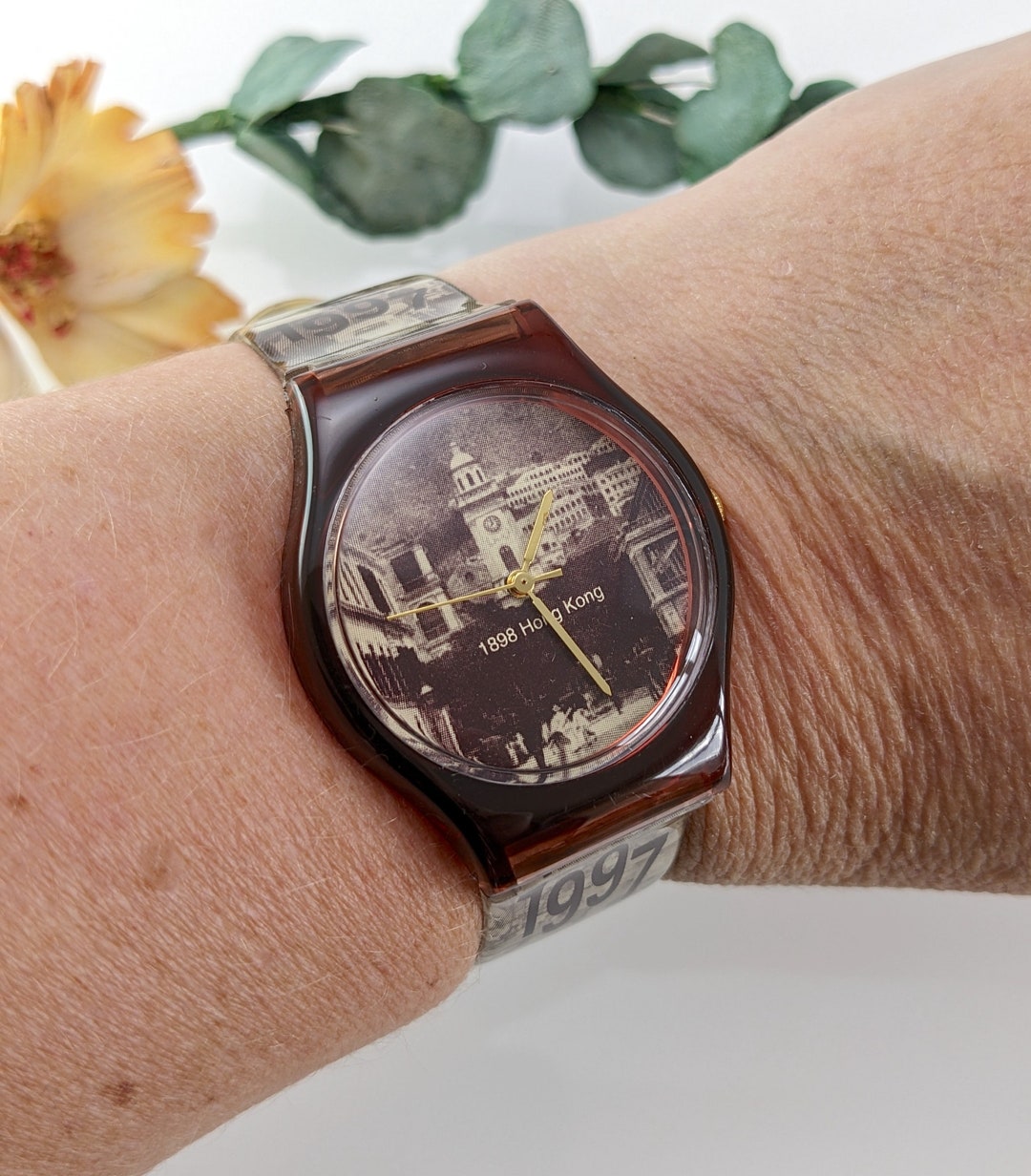 Vintage Handover of Hong Kong Commemorative Watch, Boxed - 1898-1997 - Etsy