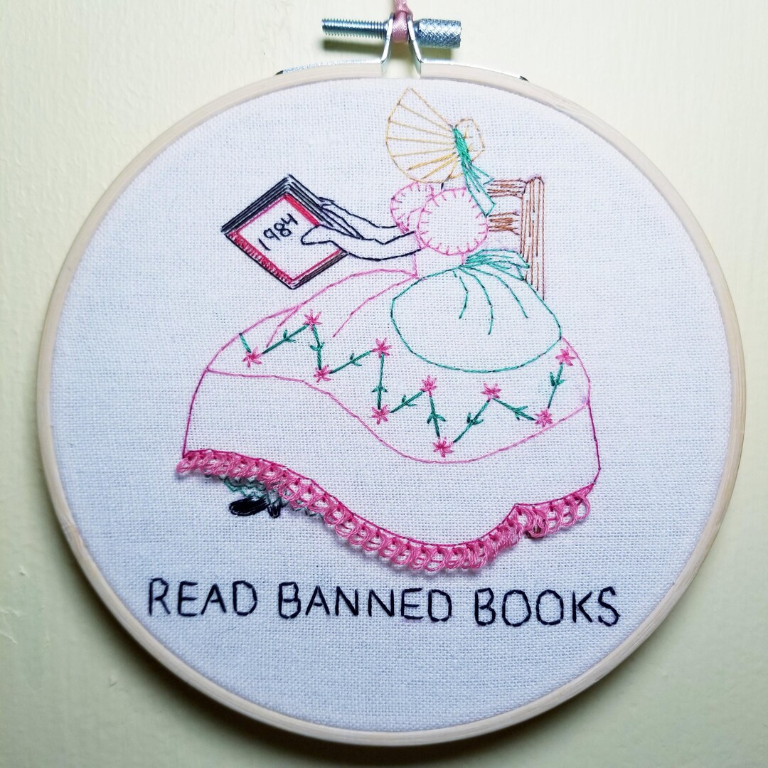 Anti-fascist, Anti-dictator, Progressive, Protest Embroidery, Part of ...