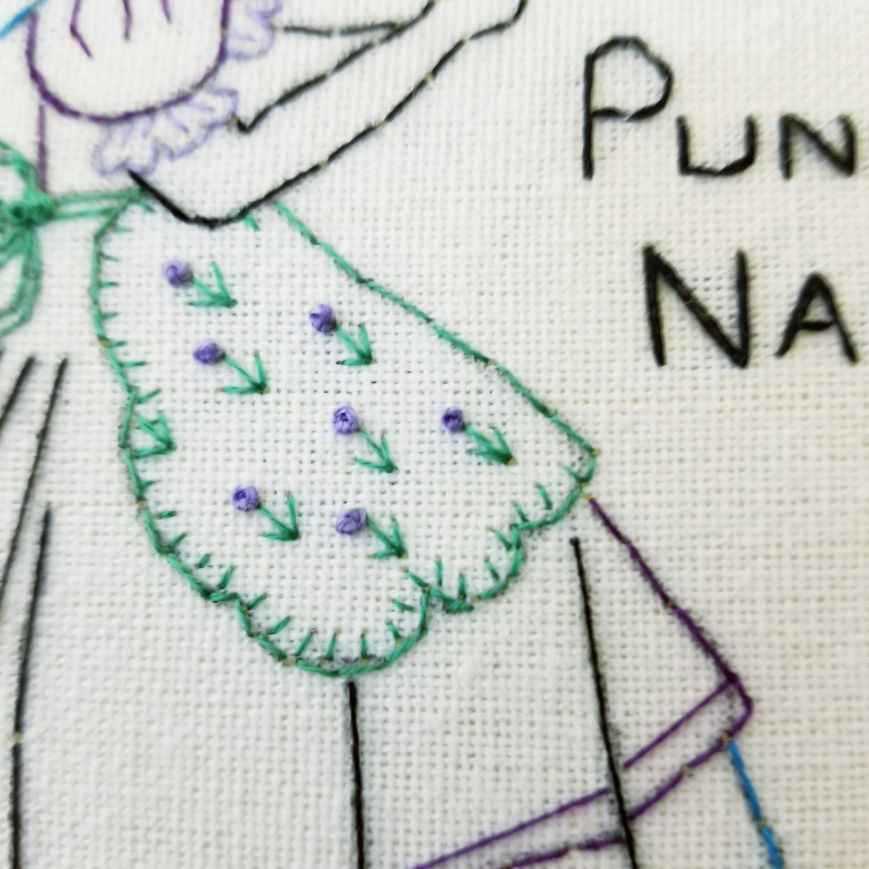 Sunbonnet Sue, Days of Rage Collection - "punch Nazis" Design, Digital ...