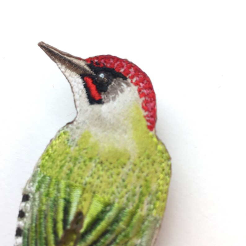 Woodpecker Brooch Bird Pin Gift for Bird Lover - Etsy UK