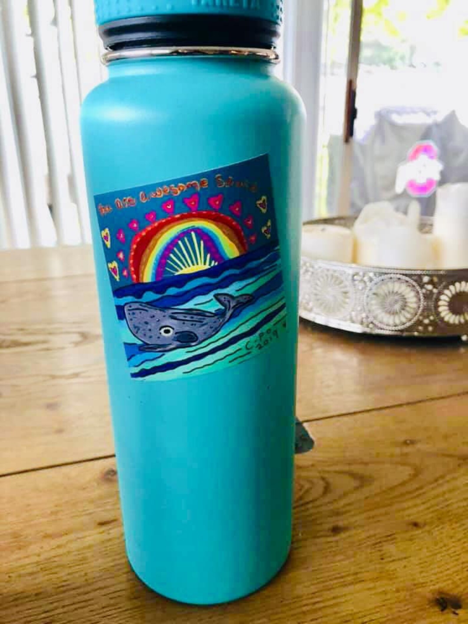 You Are Awesome Sauce Whale Sticker - Etsy