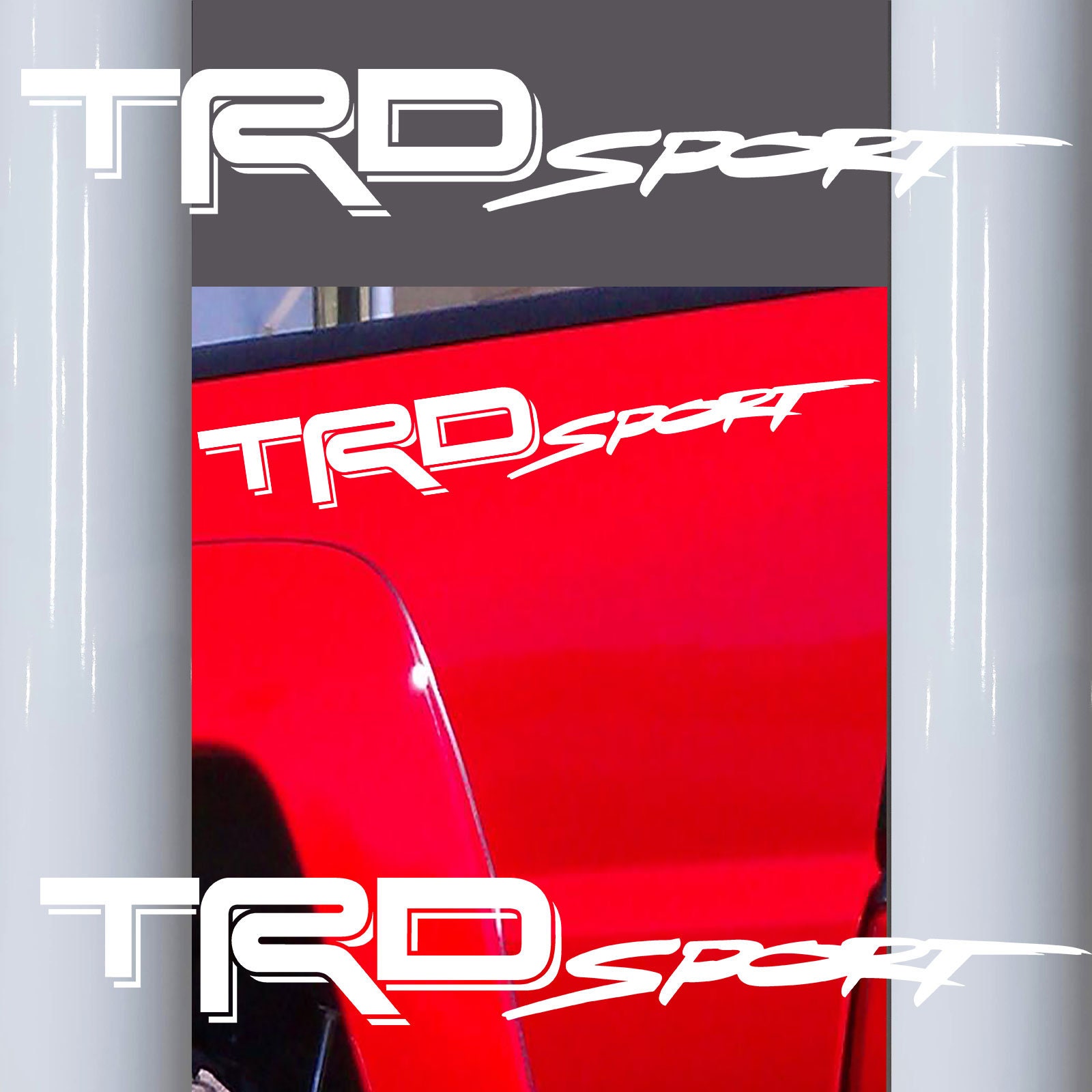 TRD Sport off Road Vinyl Decal Sticker Toyota Tacoma Tundra | Etsy