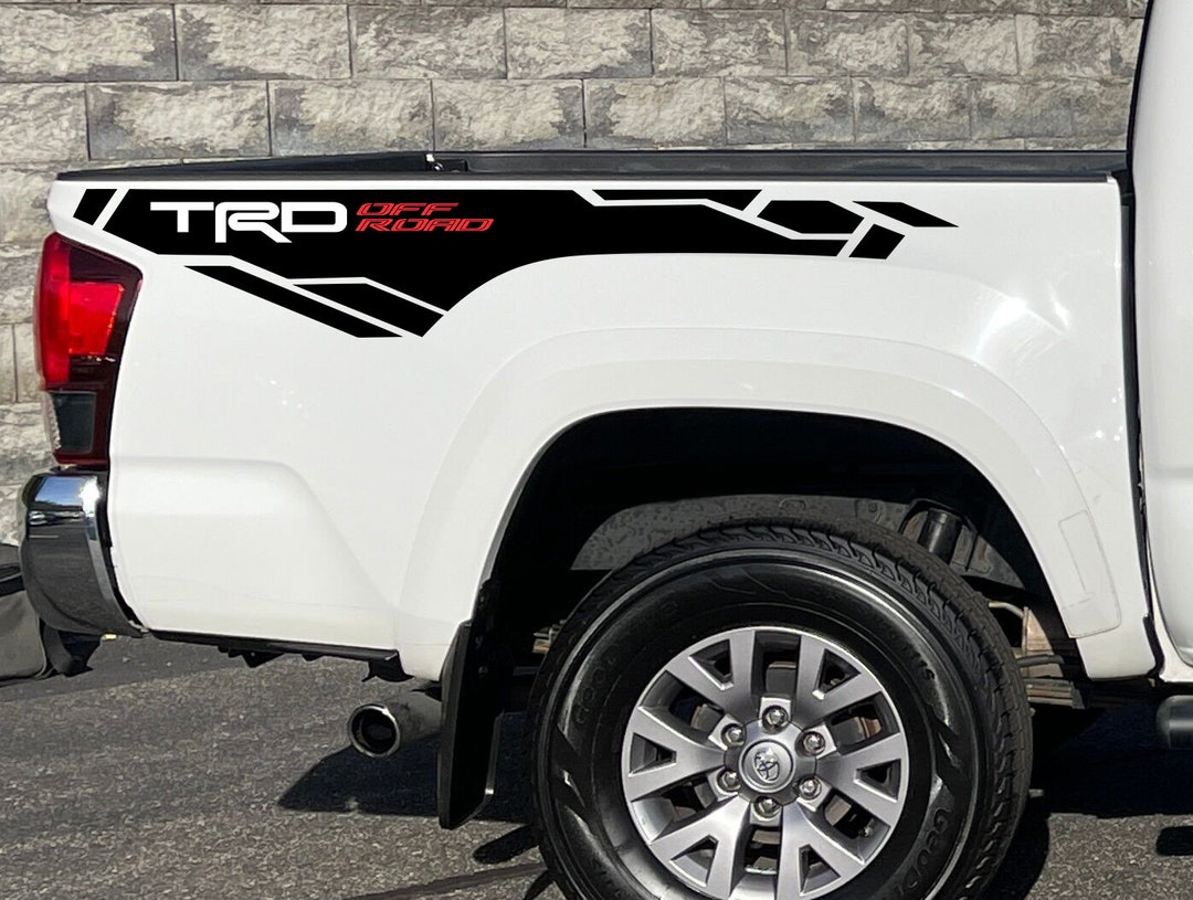 Decal Sticker for Pickup TRD off Road (red off Road) Tacoma 3rd ...