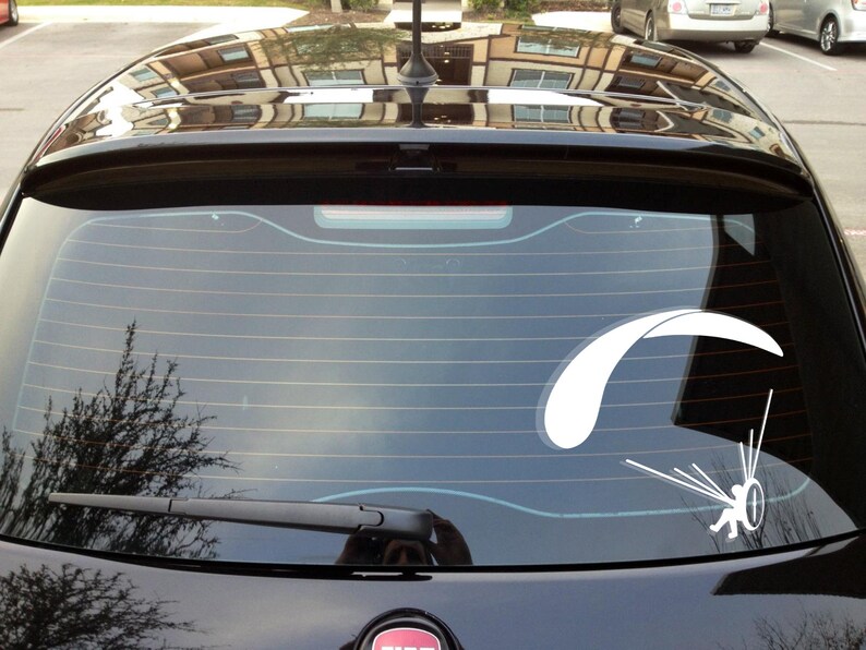 Paramotor Ppg Powered Paraglider Vinyl Decal Sticker (2 Pack) USA - Etsy
