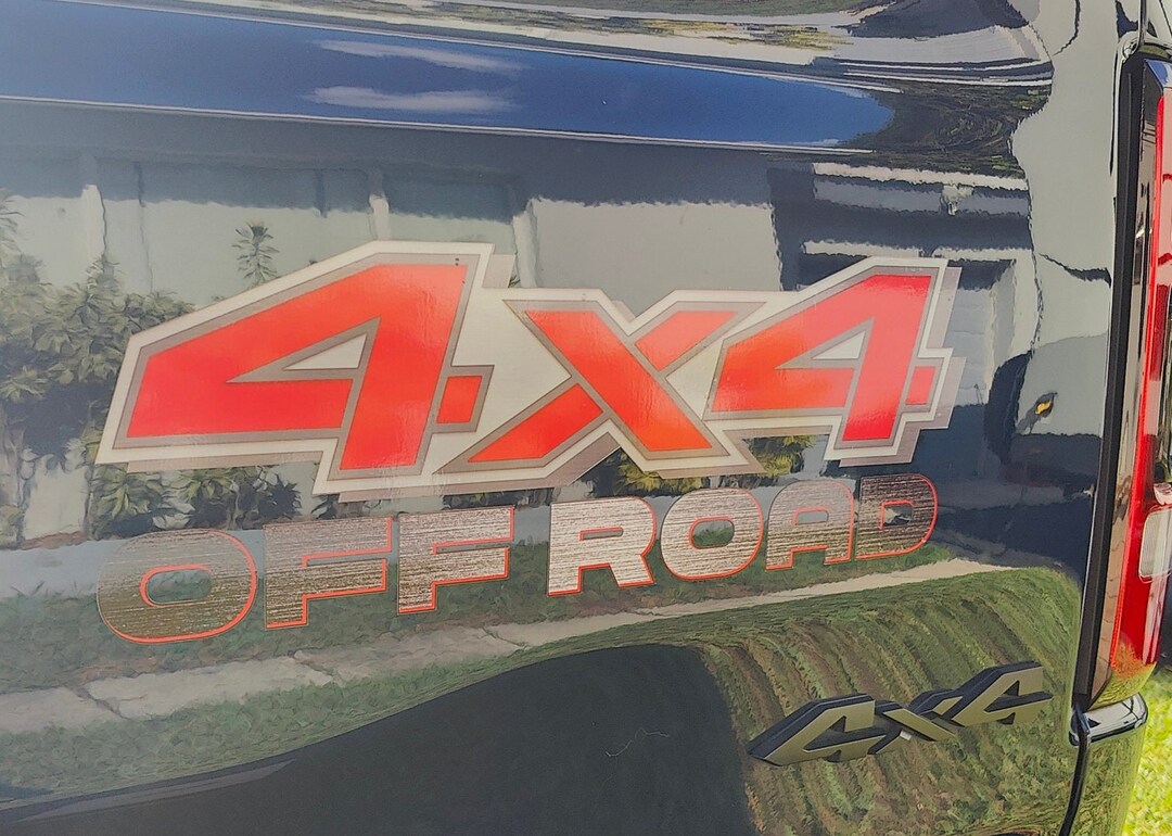 4x4 off Road Vinyl Printed Decal Sticker Laminated Fits Any - Etsy