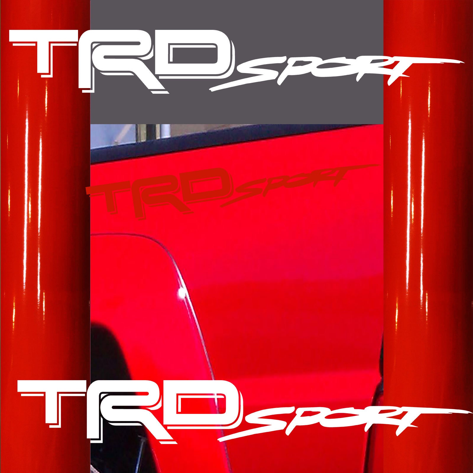 TRD Sport off Road Vinyl Decal Sticker Toyota Tacoma Tundra | Etsy