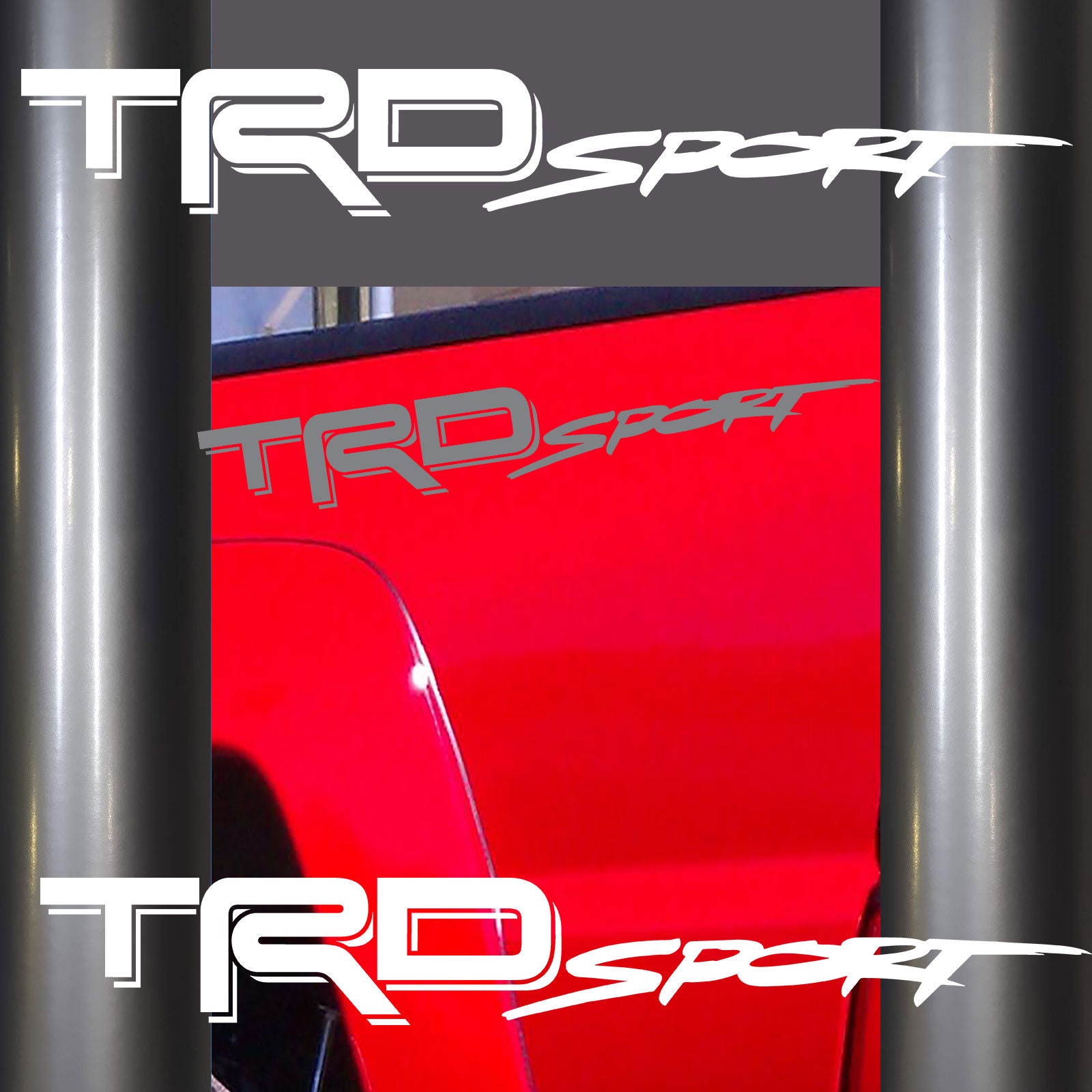TRD Sport off Road Vinyl Decal Sticker Toyota Tacoma Tundra | Etsy