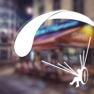 Paramotor Ppg Powered Paraglider Vinyl Decal Sticker (2 Pack) USA - Etsy