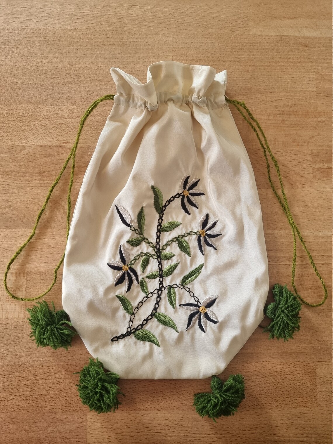 Regency Embroidered Reticule Kit - Etsy