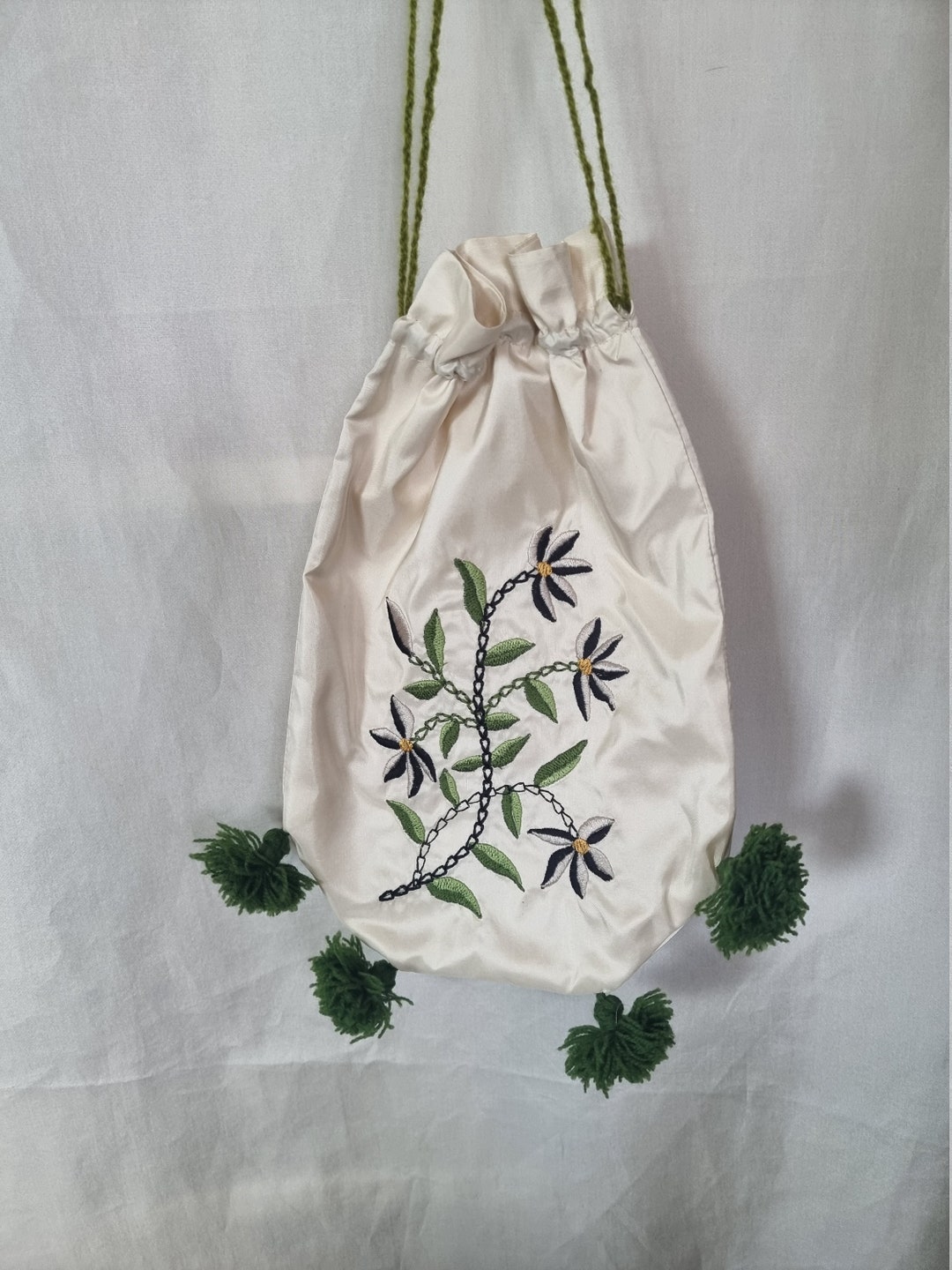 Regency Embroidered Reticule Kit - Etsy