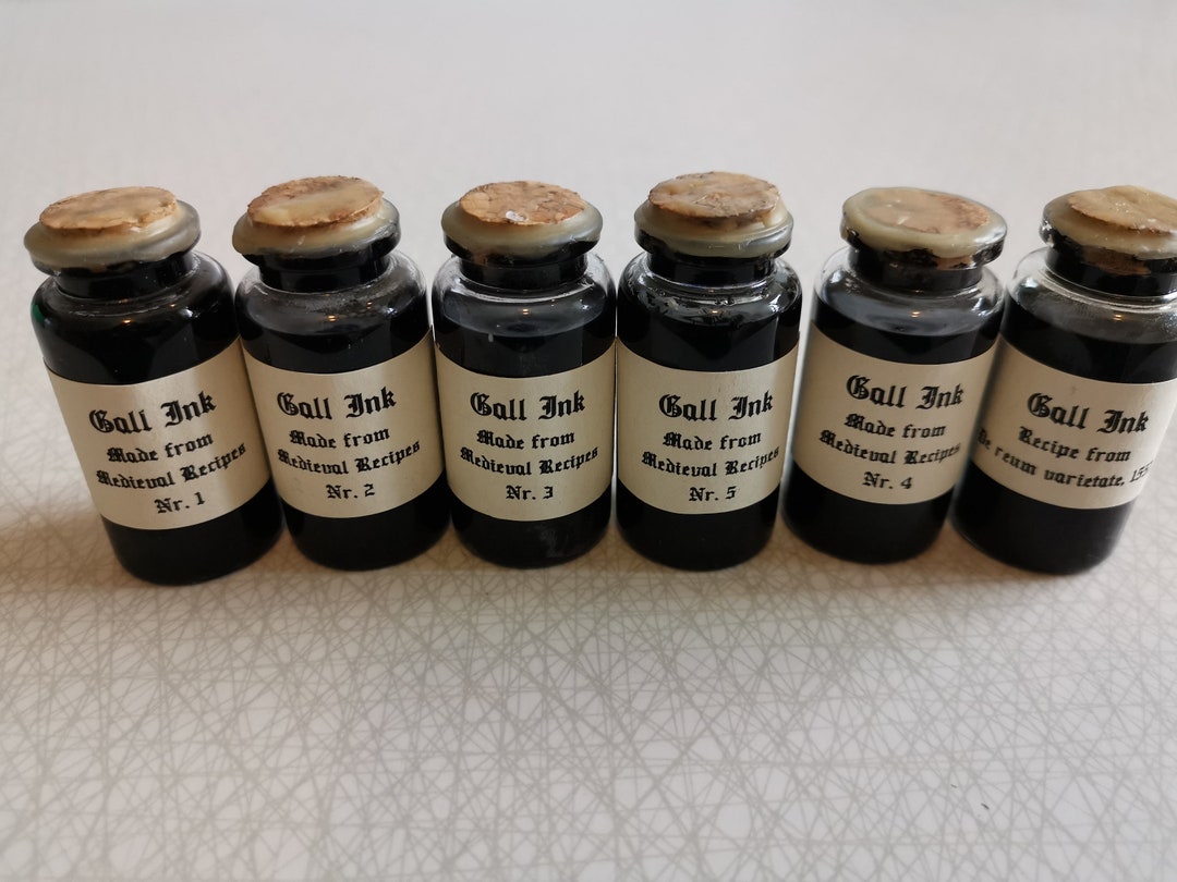 Gall Ink (from Medieval Recipes) - Etsy
