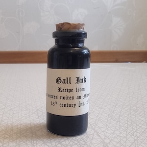 Gall Ink (from Medieval Recipes) - Etsy