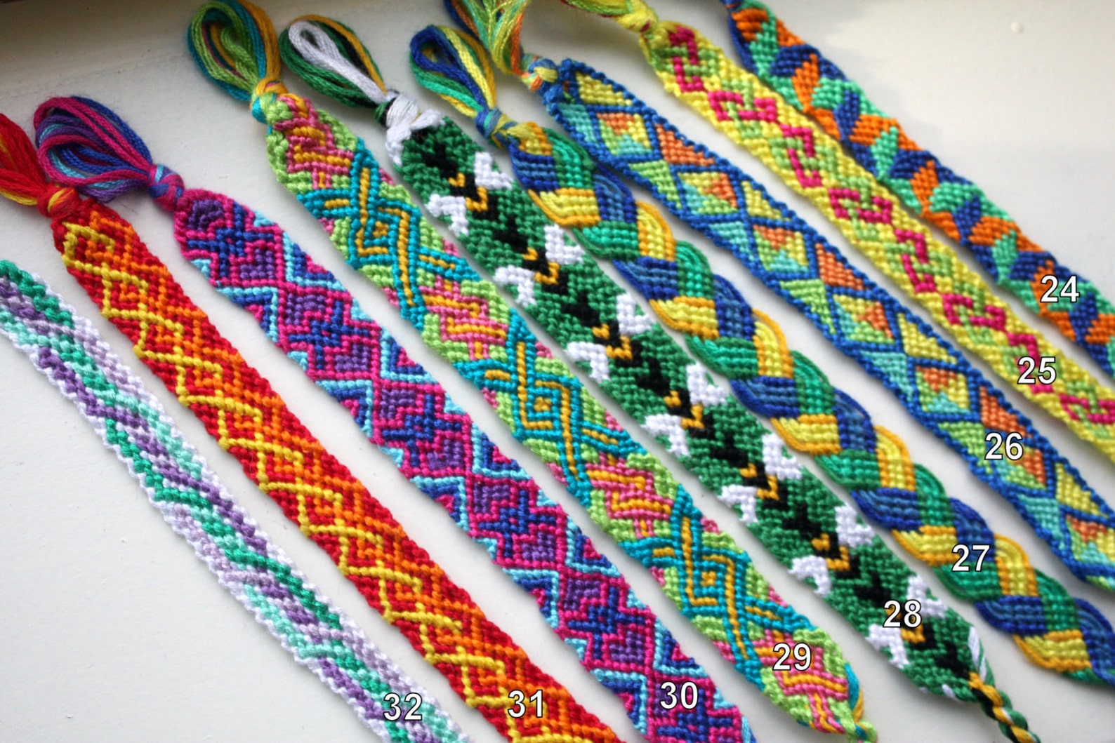32 New Different Friendship Bracelets (custom Possible!) - Etsy