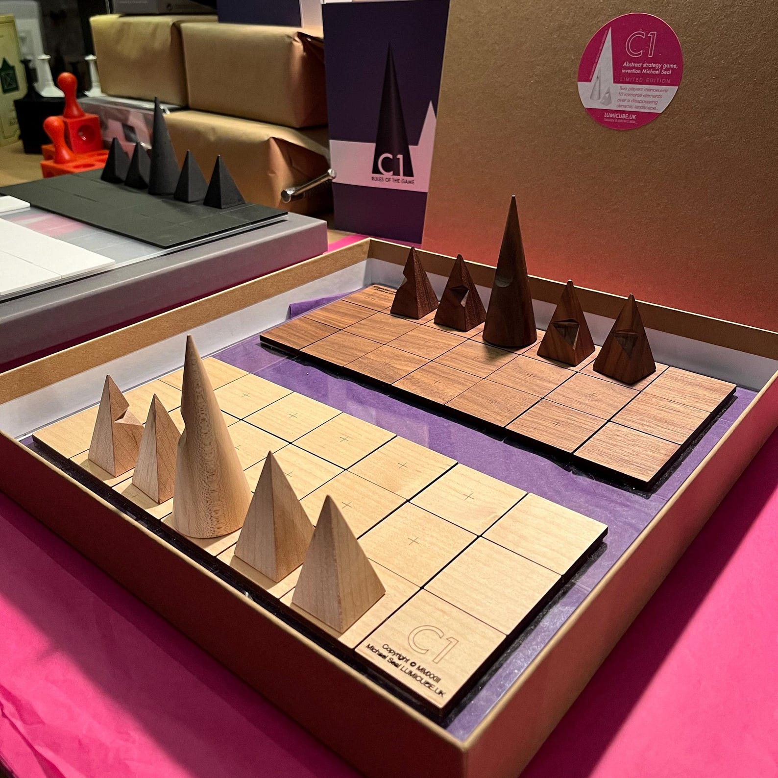 C1 - New Abstract Strategy Board Game (chess Style) | Educational ...