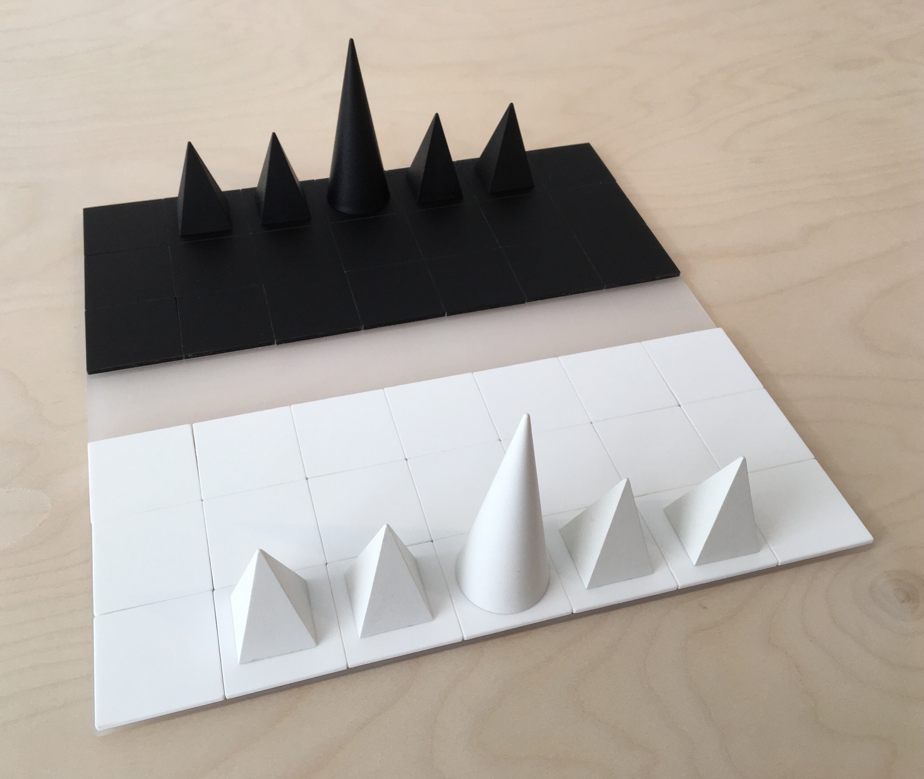 C1 New Abstract Strategy Board Game chess Style Educational Designer ...