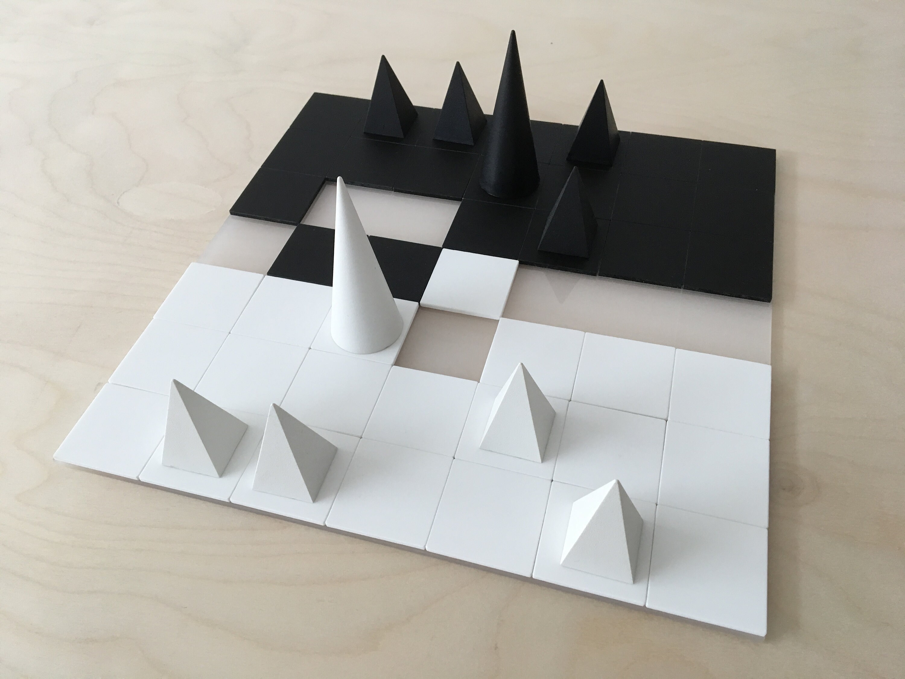 C1 Game Abstract Strategy Board Game chess Style - Etsy